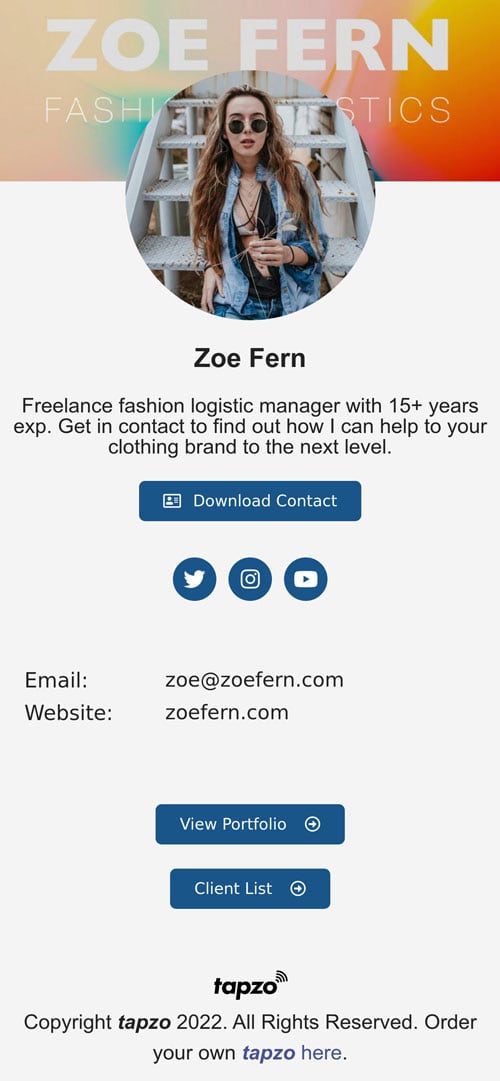Tapzo - Zoe Fern Case Study